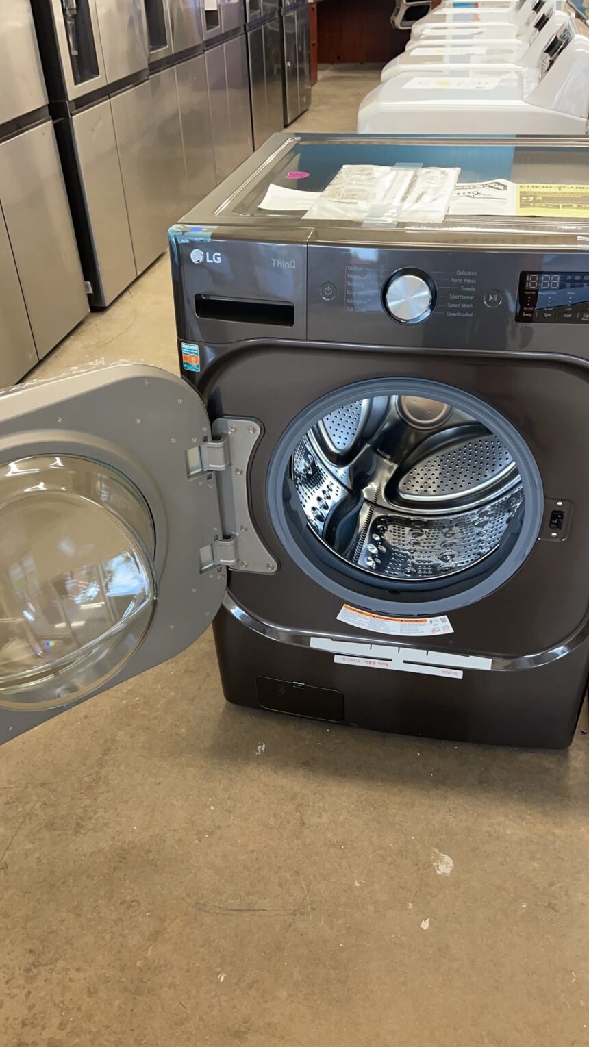 5.2 cu. ft. Mega Capacity Smart wi-fi Enabled Front Load Washer with ...